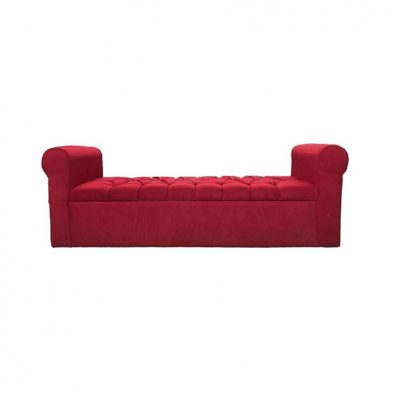 Sillon Divan Acabo Vintage Color Rojo Especial-CasadelMusico-Mueble...